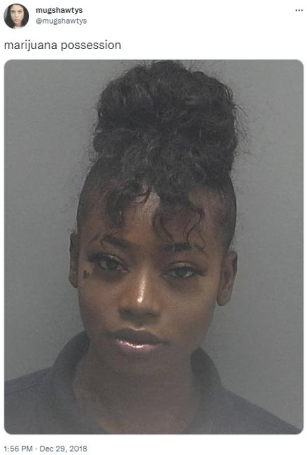 marijuana possession mugshawty | Mugshawtys | Know Your Meme