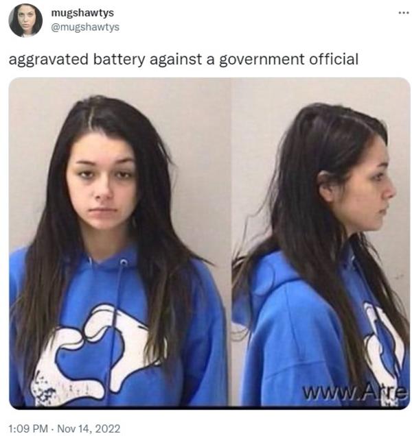 aggravated battery against a government official mugshawty | Mugshawtys ...