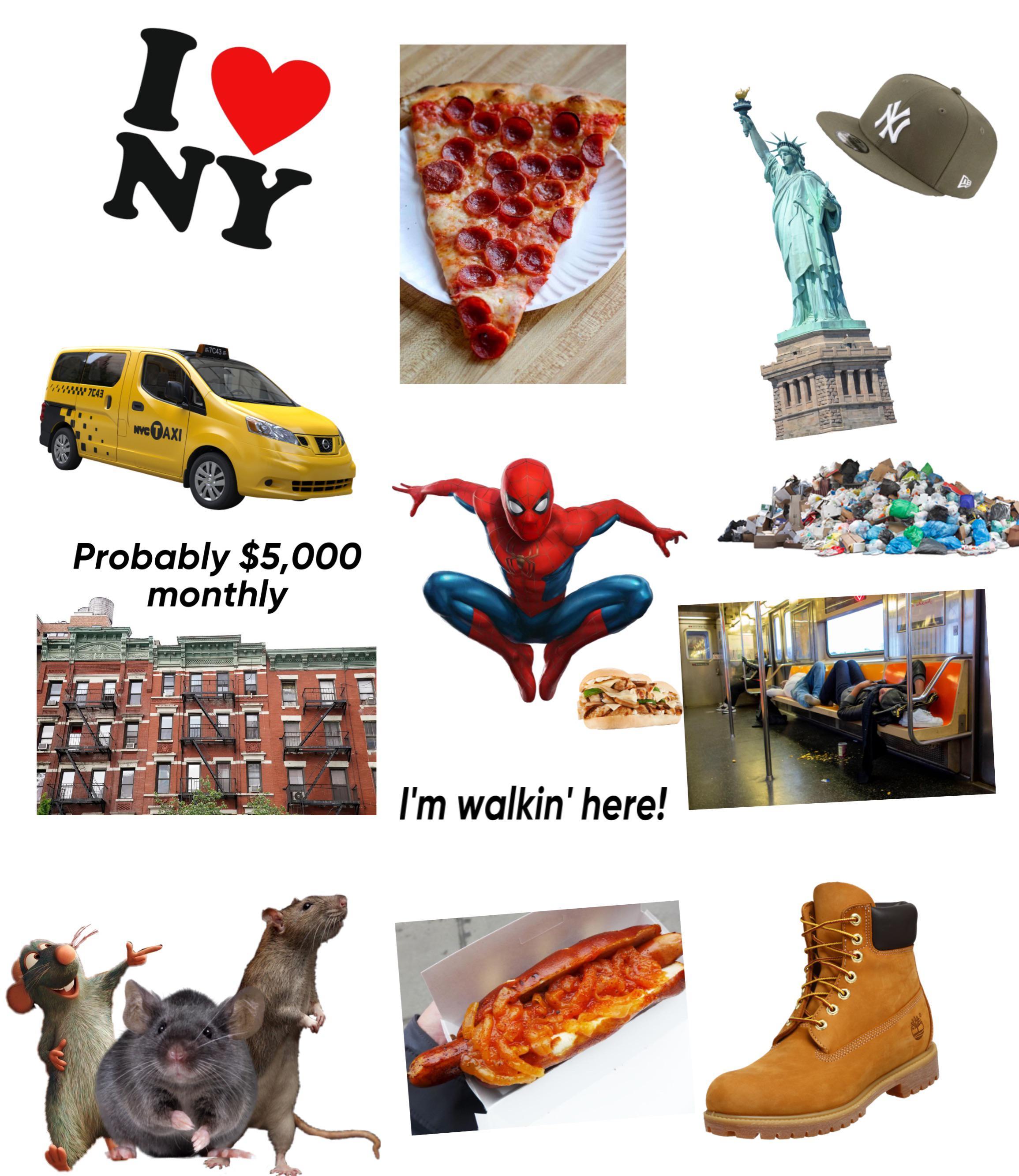 ‘New York City’ starter pack (I don’t live in NYC) | /r/starterpacks ...