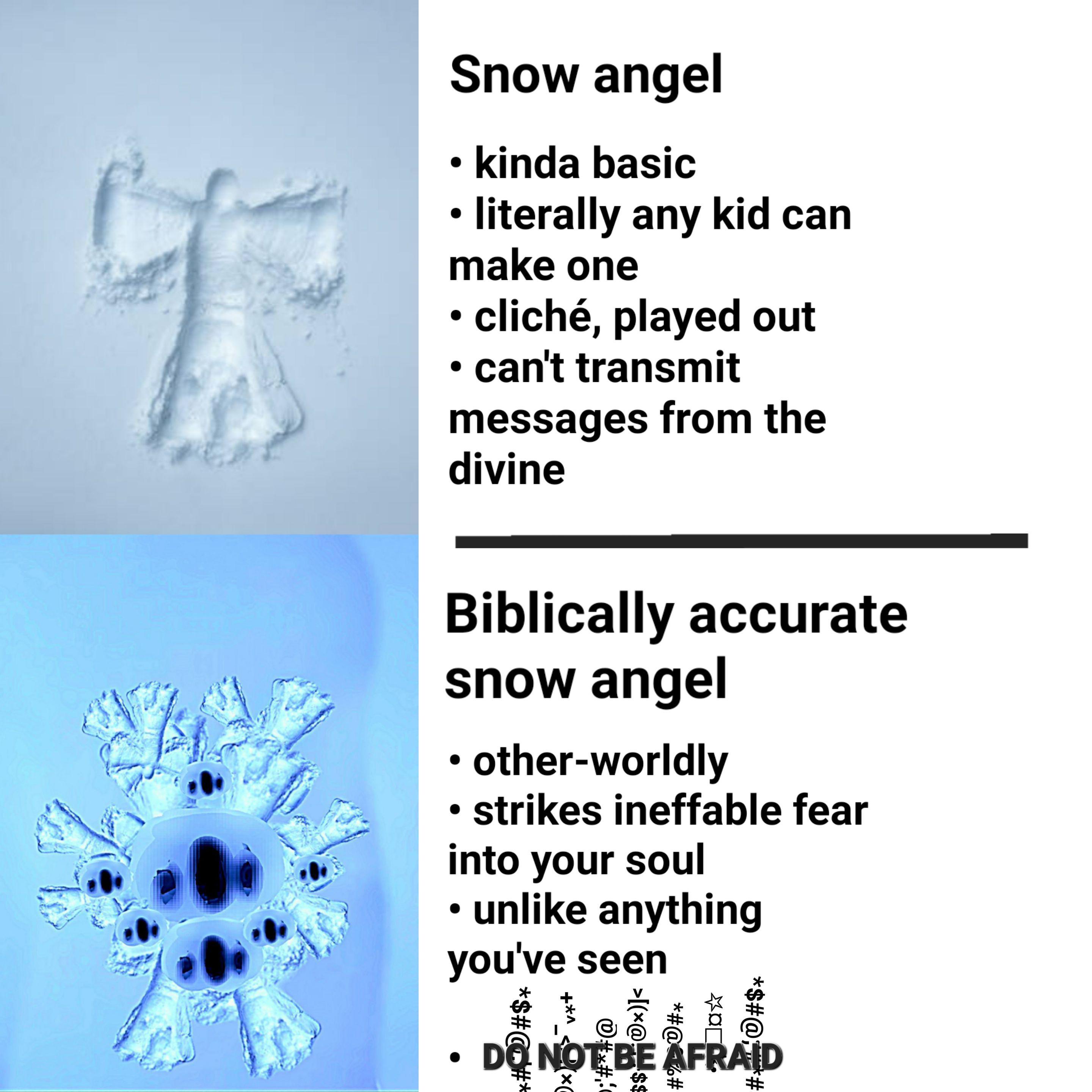 Do not be afraid | /r/memes | Biblically Accurate Angels / Be Not ...