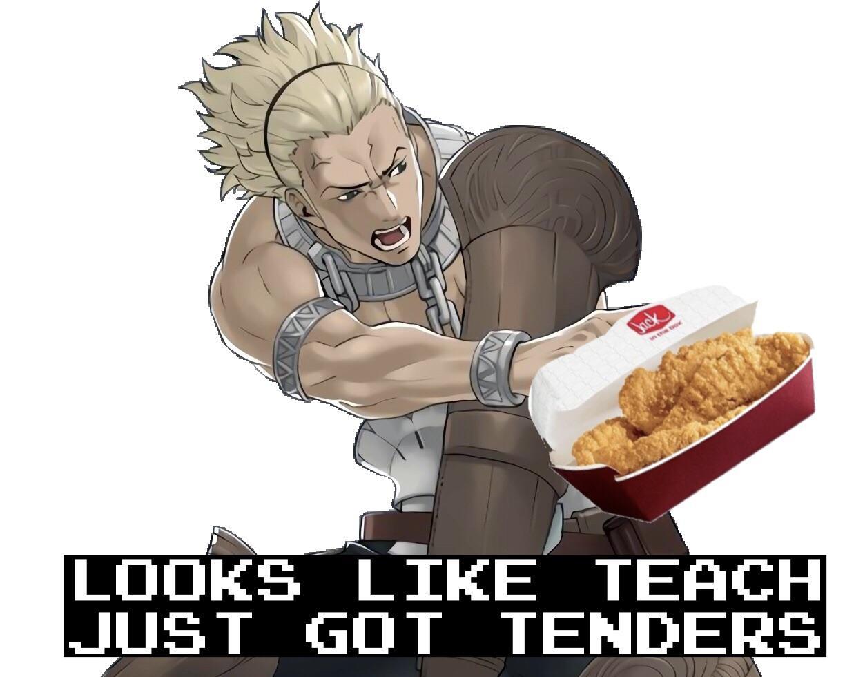 Looks like Teach just got tenders! | Fire Emblem | Know Your Meme
