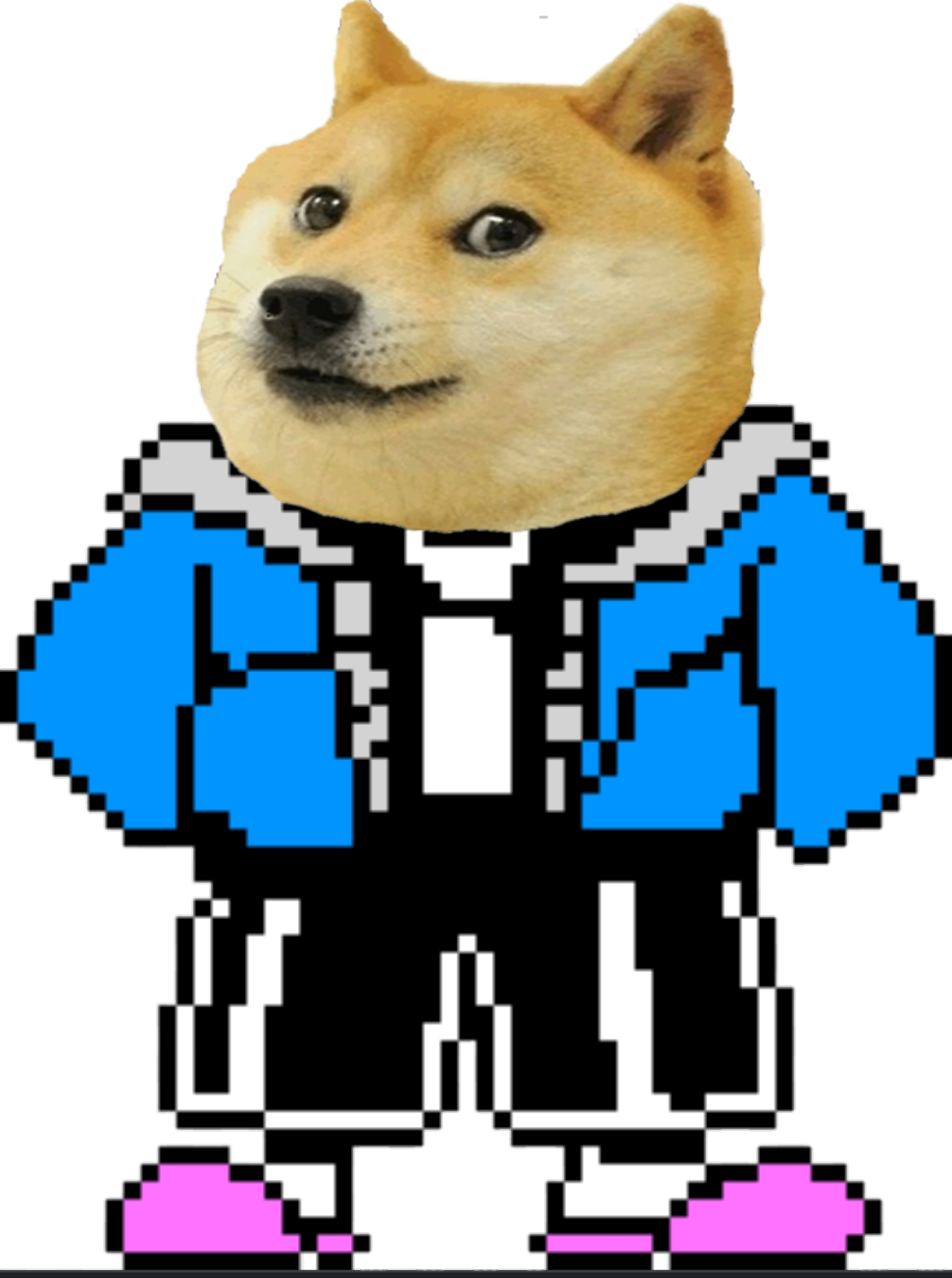 sans I made like a year ago | /r/dogelore | Ironic Doge Memes | Know Your Meme