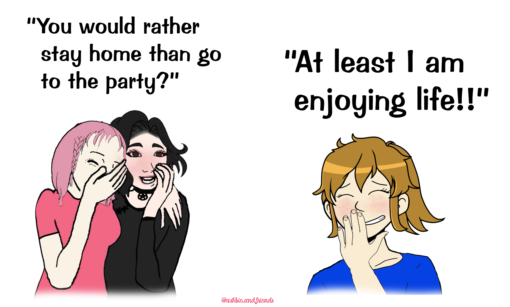 Enjoying Life | Ashbie Moon / Aspie Girl / Aspie Chan | Know Your Meme