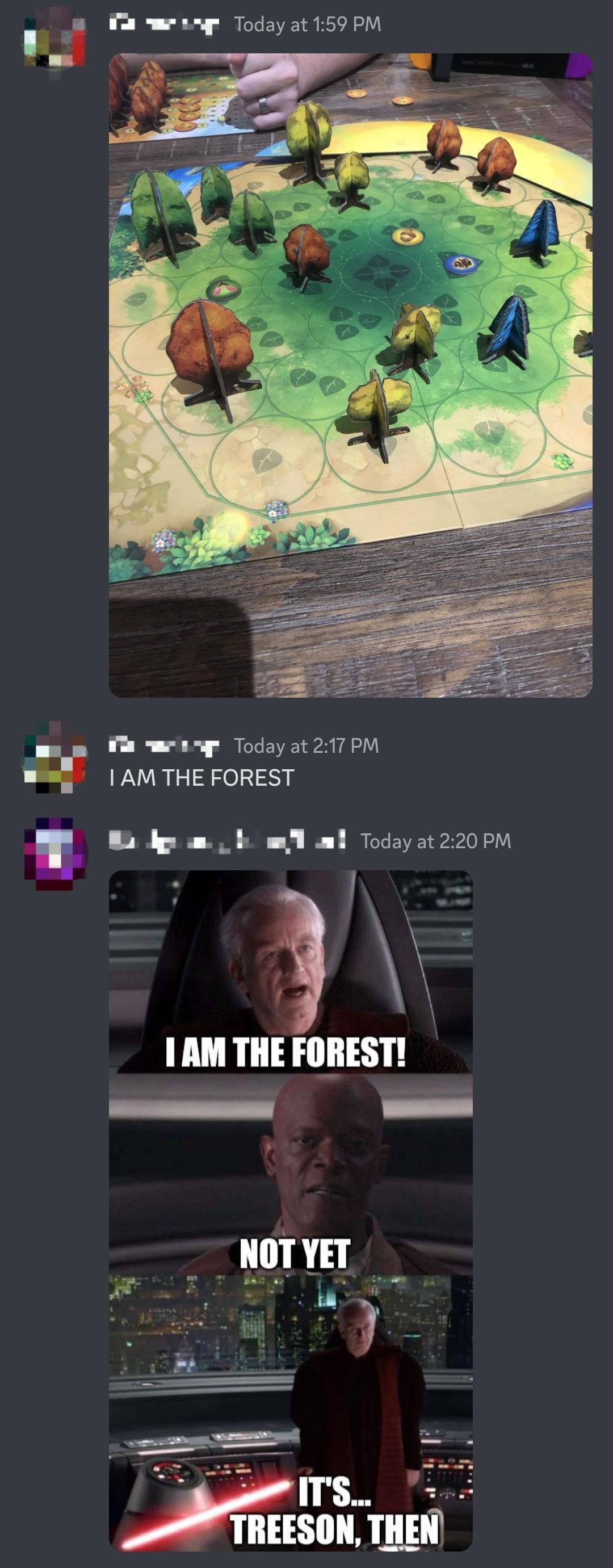 I AM THE FOREST! | /r/PrequelMemes | Prequel Memes | Know Your Meme