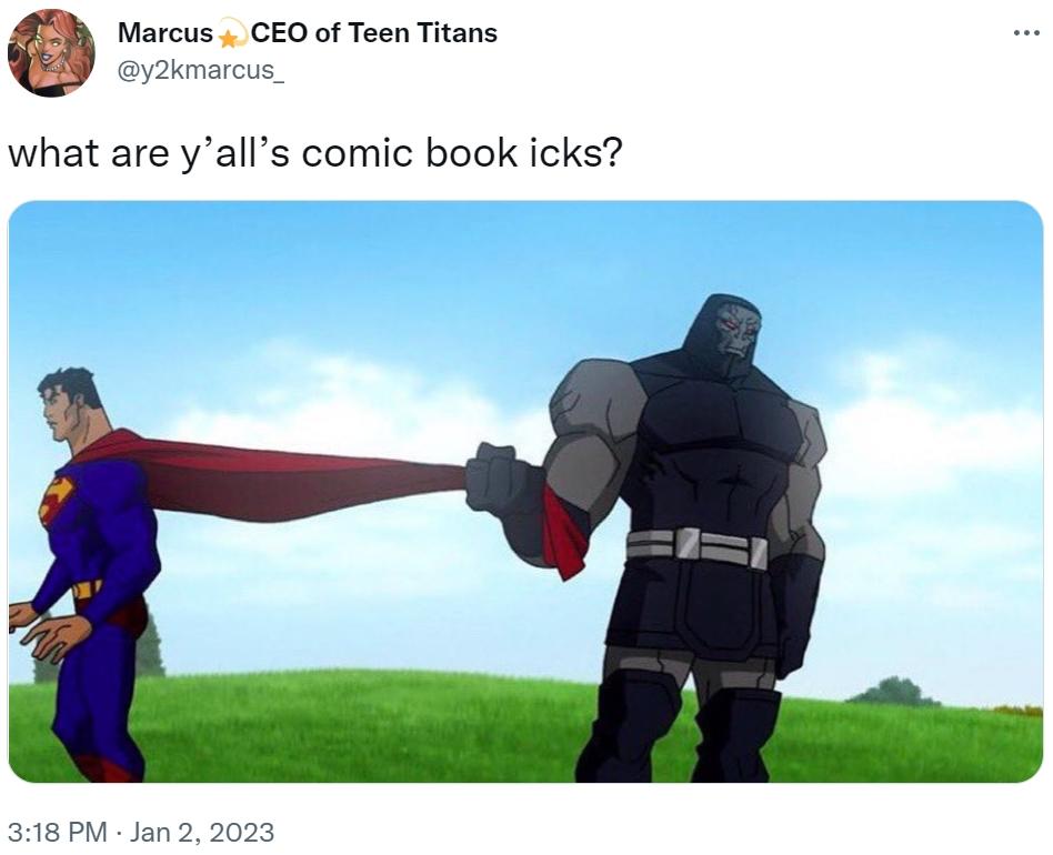 what are y’all’s comic book icks? | What Are Your Icks? / Ick Challenge ...