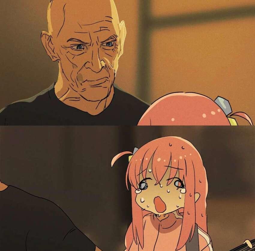 Bocchi meets her worst critic: J. K. Simmons | Crossover | Know Your Meme