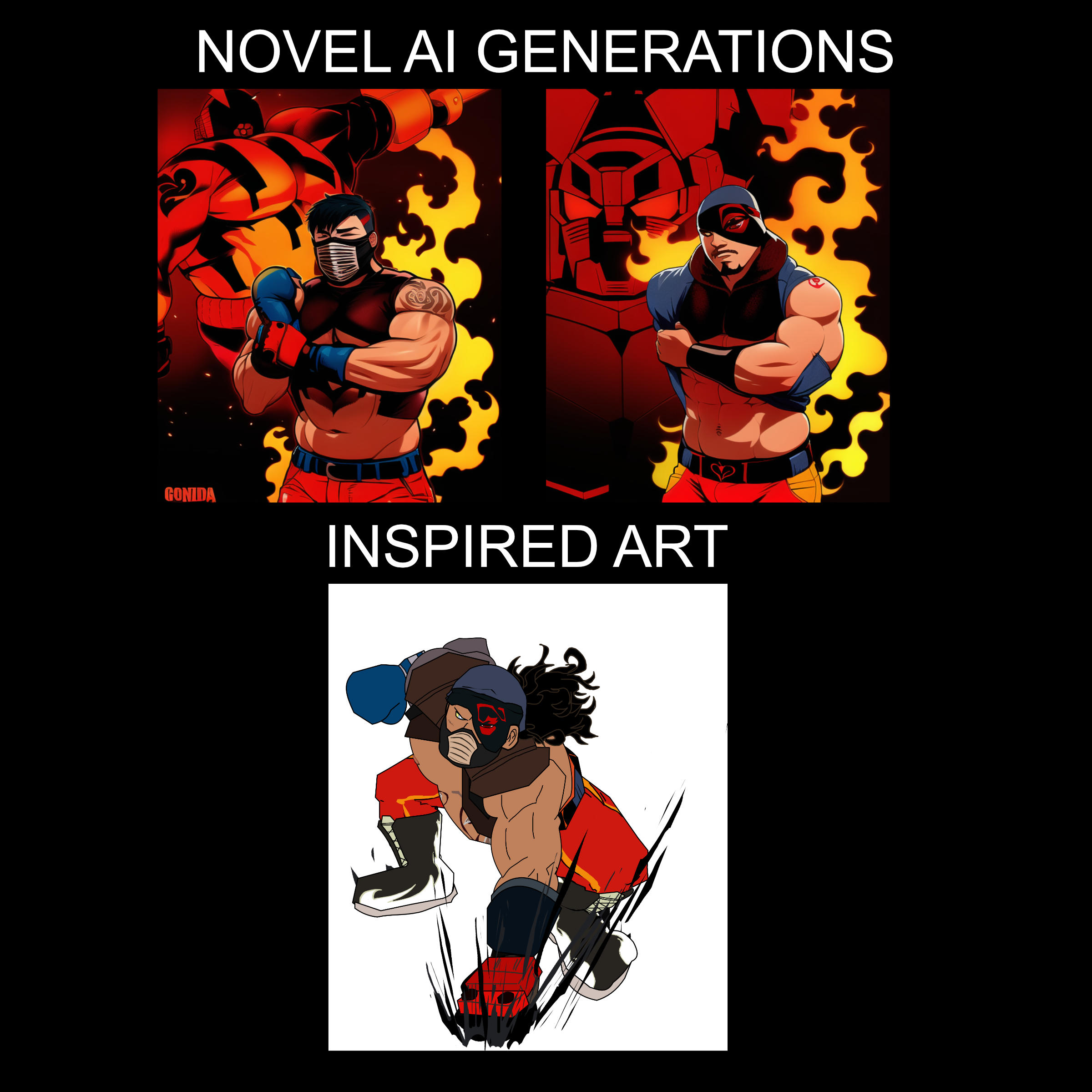 Original Character Design Inspired by AI Art | AI Art | Know Your Meme
