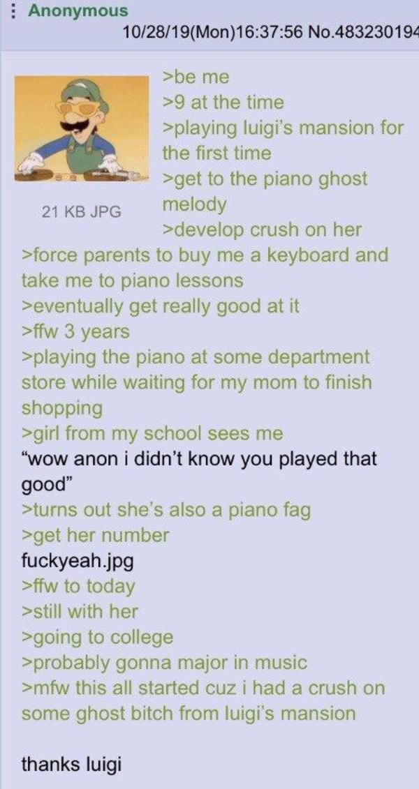 Video game waifus save the day again | /r/Greentext | Greentext Stories ...