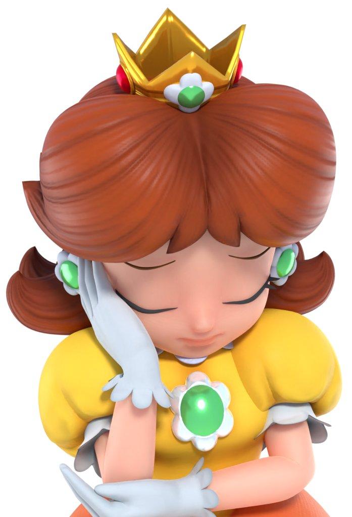 Mario Party 8 HD Lose Pose Renders - Daisy | Super Mario | Know Your Meme