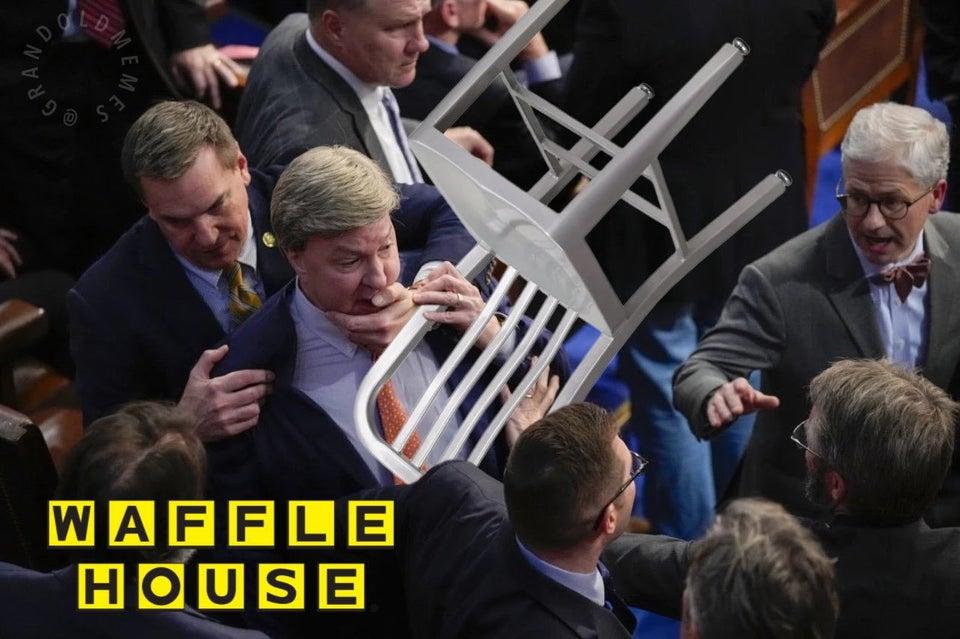 Waffle House Fight | Rep. Rogers Confronting Matt Gaetz | Know Your Meme