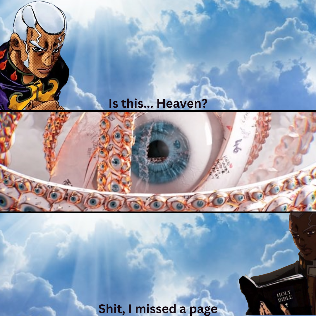 Pucci achieved Heaven but he forgor | /r/ShitPostCrusaders/ | JoJo's ...