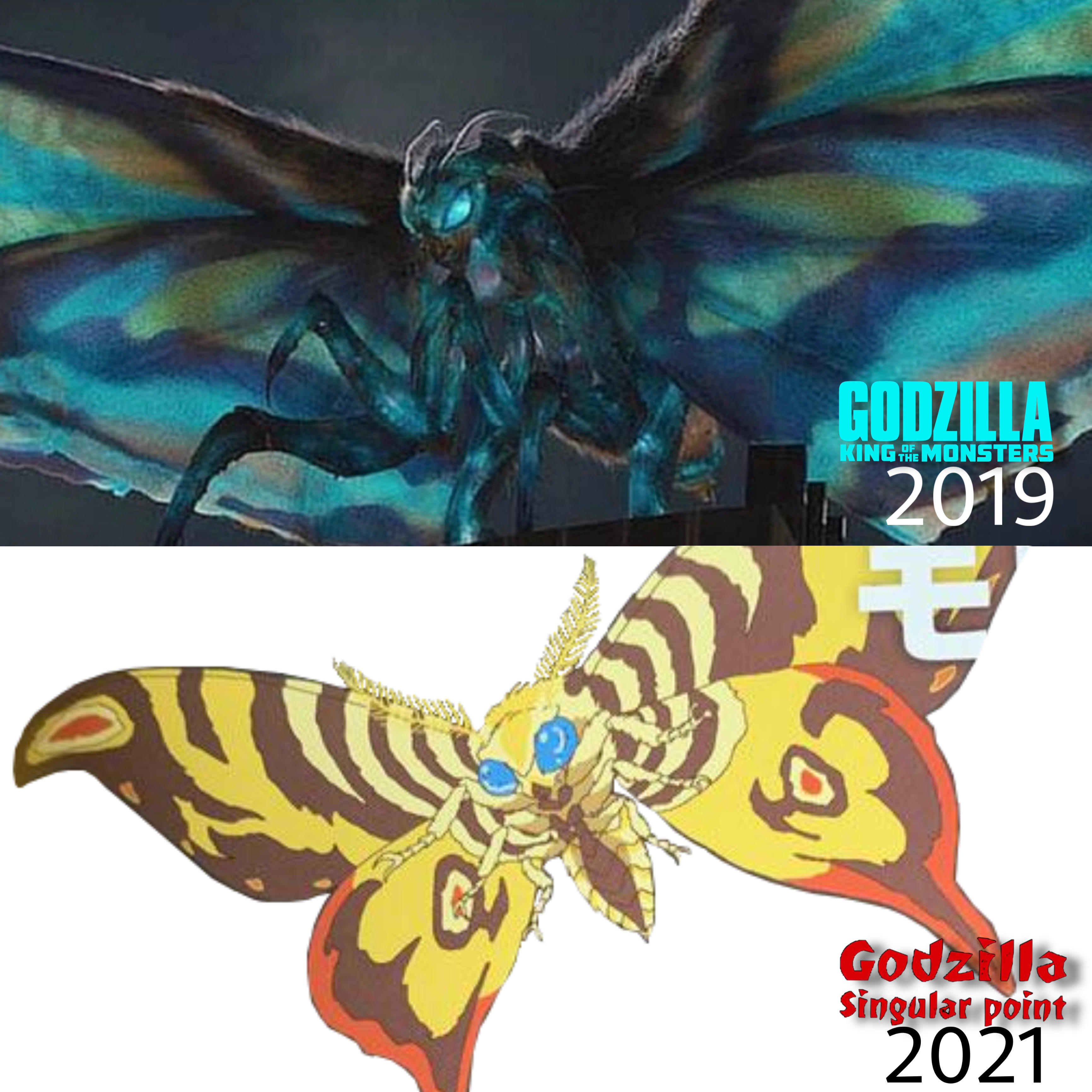 Mothra evolution | Godzilla | Know Your Meme