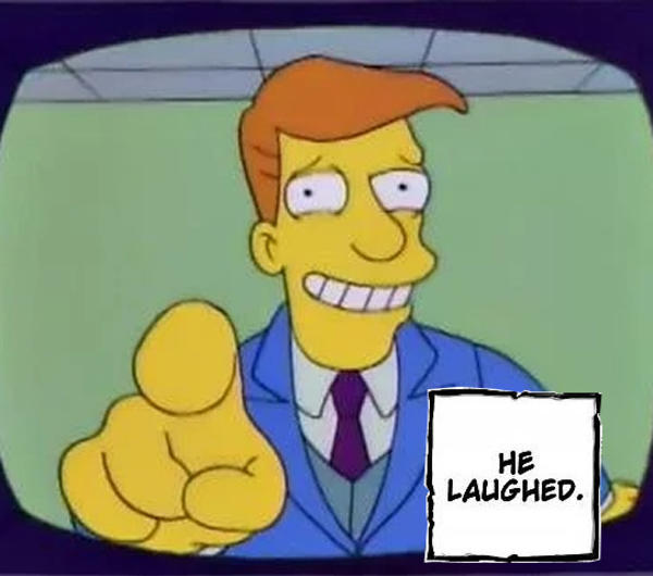 'TV respects me. It laughs with me, not at me.' | He Laughed / Roger ...