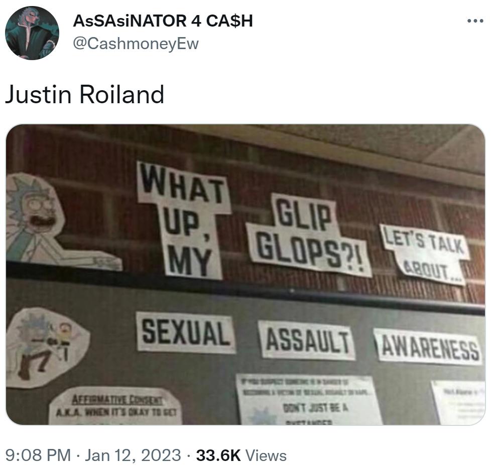 Let's Talk About Sexual Assault Awareness | Justin Roiland Domestic ...