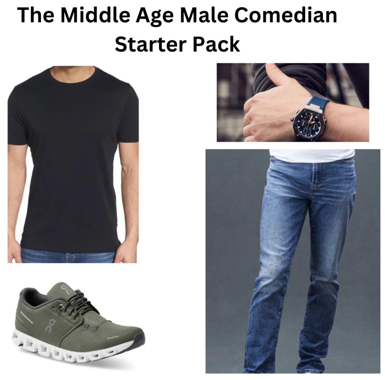 The Middle Age Male Comedian Starter Pack | /r/starterpacks | Starter ...