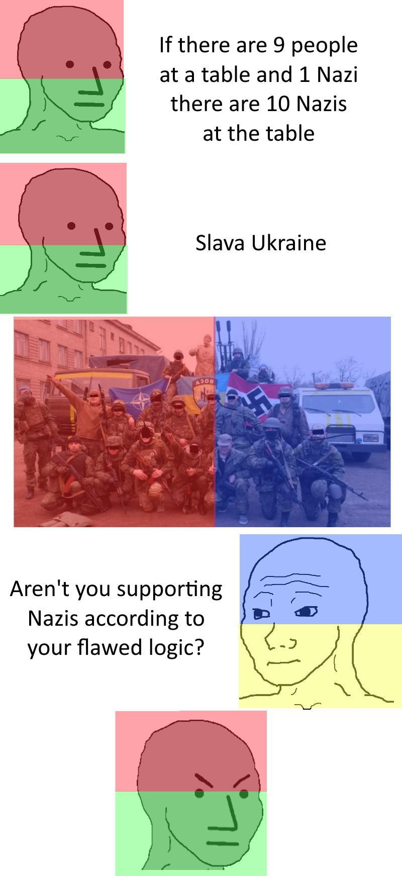 RIP to the classic motto that had to be retired after the Slava Ukraine ...