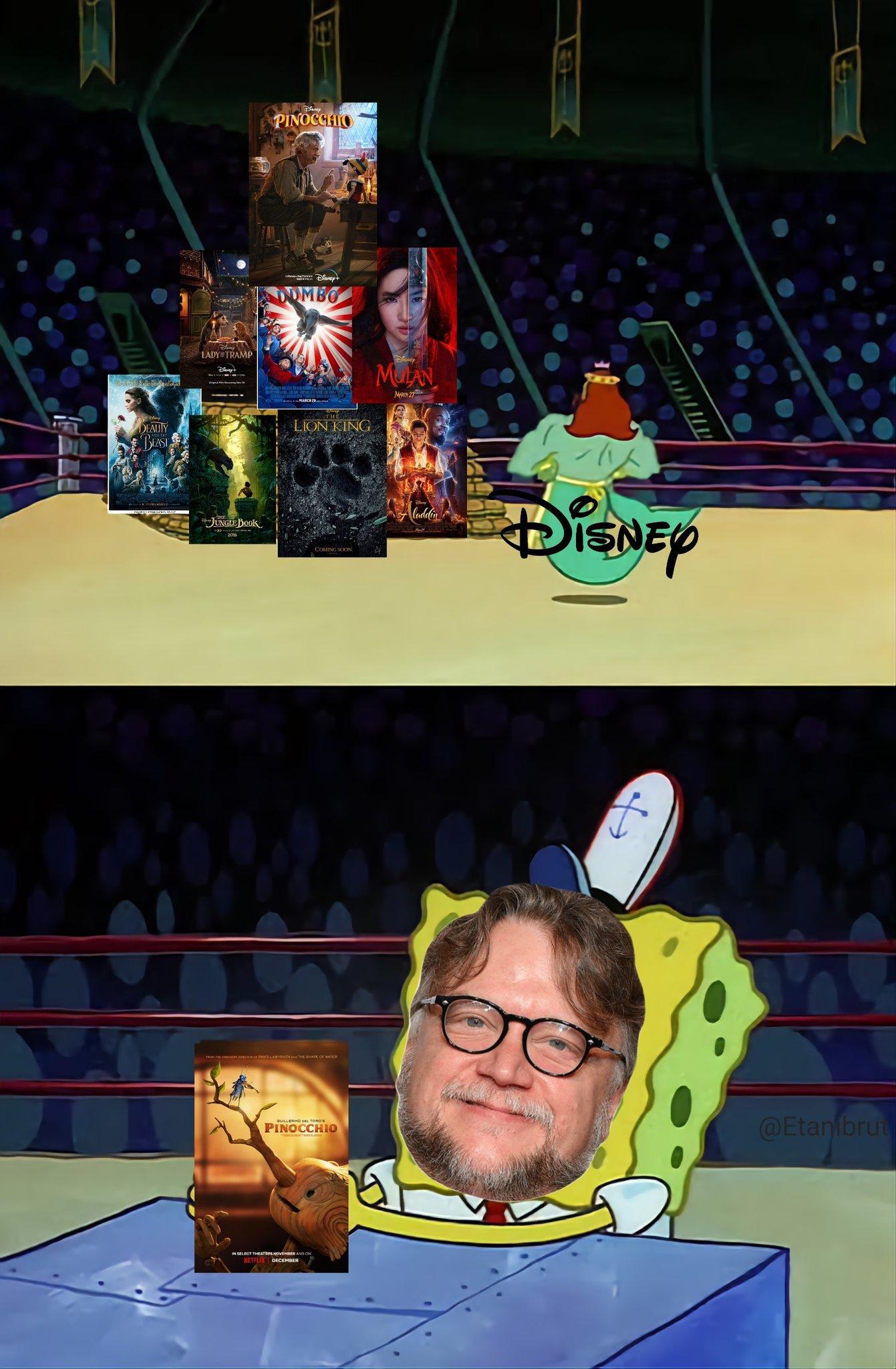 dinsey vs Del Toro | King Neptune vs. SpongeBob SquarePants | Know Your ...