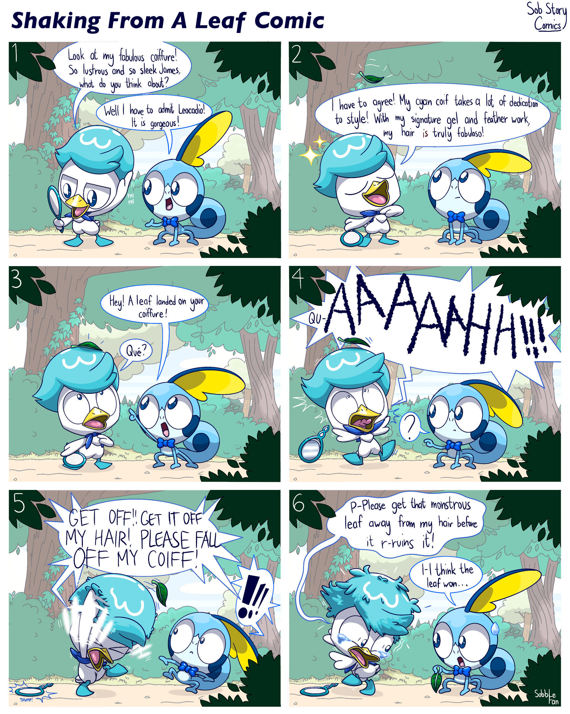 Shaking from a Leaf | Pokémon | Know Your Meme