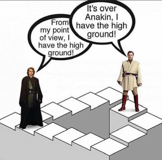 Umm... | /r/PrequelMemes | I Have The High Ground | Know Your Meme