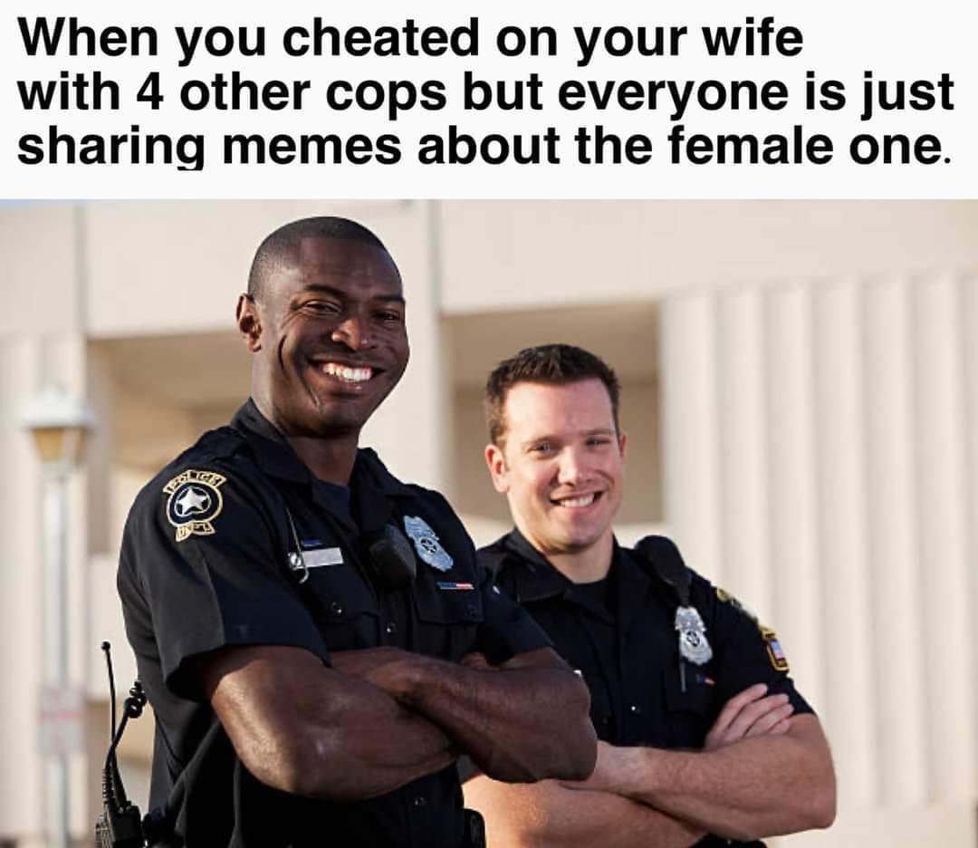 yeah! what about the others.... | /r/memes | Female Cop Maegan Hall ...