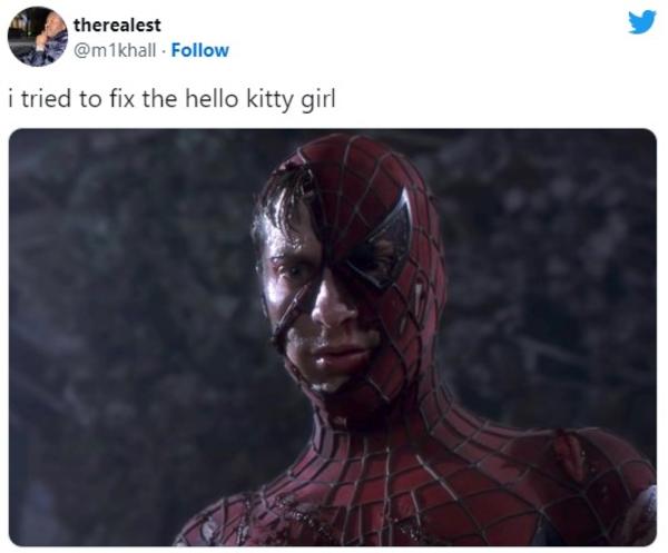 I Tried To Fix The Hello Kitty Girl Hello Kitty Girl Know Your Meme