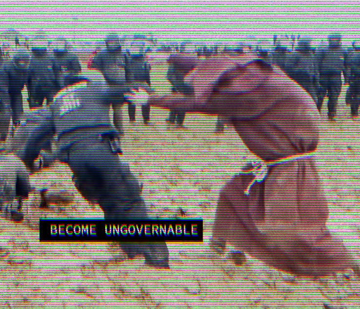 Ungovernable Monk | German Mud Wizard at Lützerath Anti-Coal Protest ...
