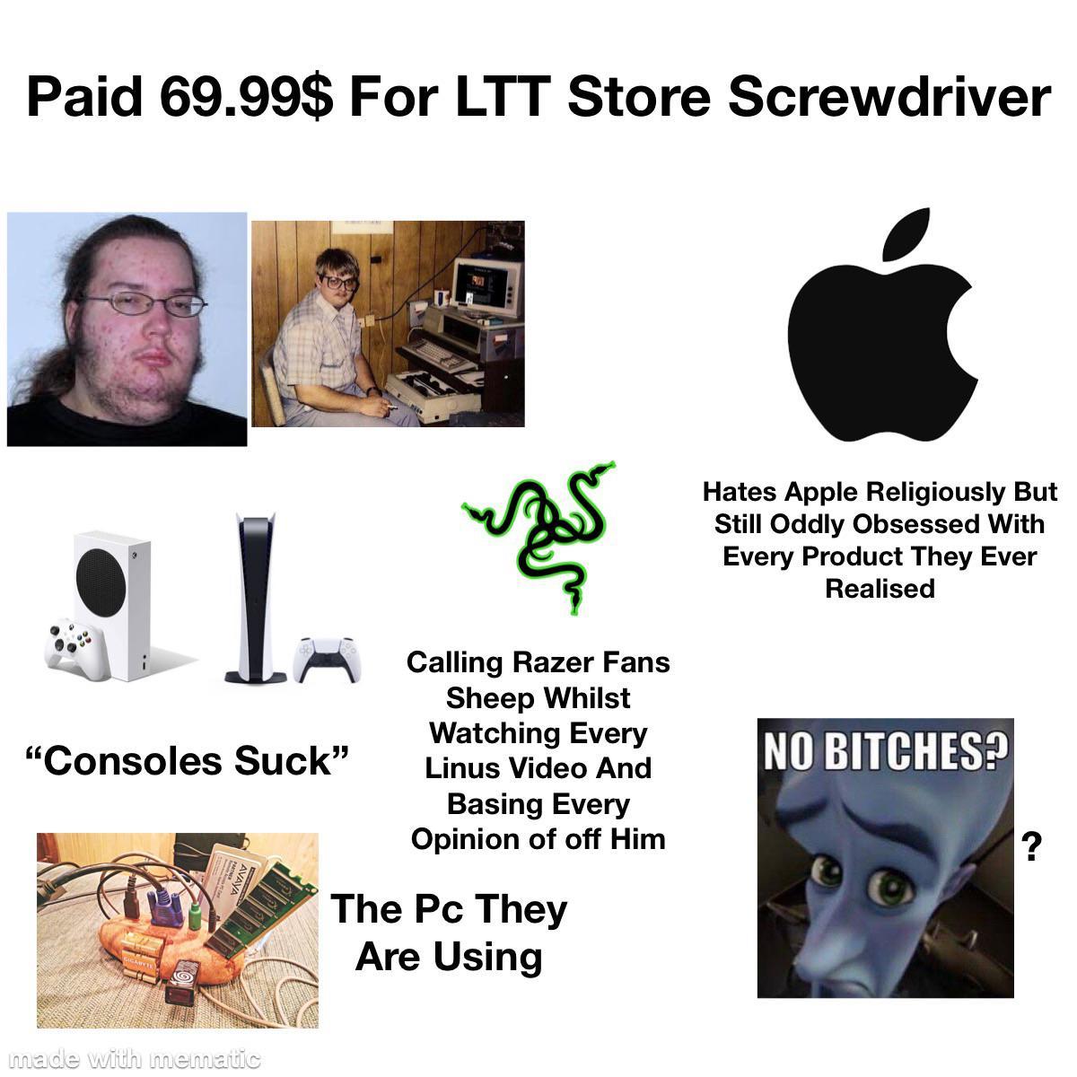 paid 69.99 For a Screwdriver From Linus Tech Tips Starterpack | /r ...