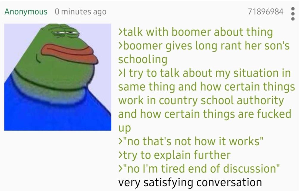 Boomer Stacy | /r/Greentext | Greentext Stories | Know Your Meme