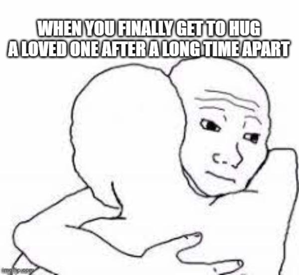 Distance means so little when someone means so much | /r/wholesomememes ...