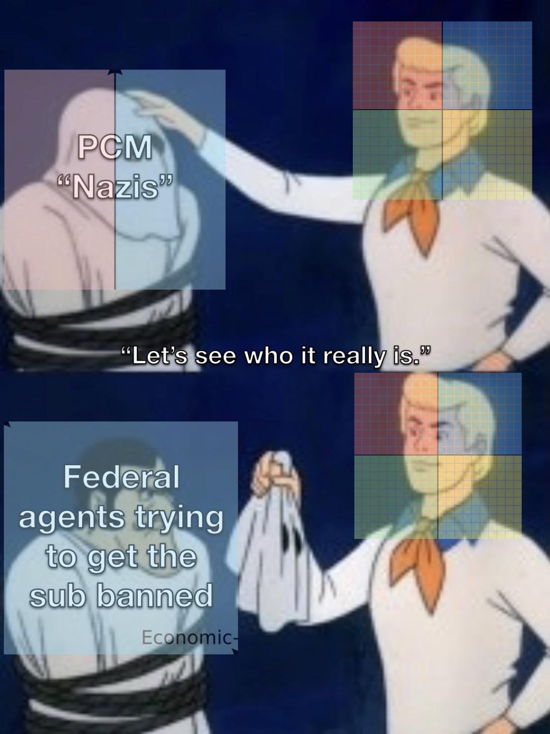 It was the feds all along | /r/PoliticalCompassMemes | Political ...