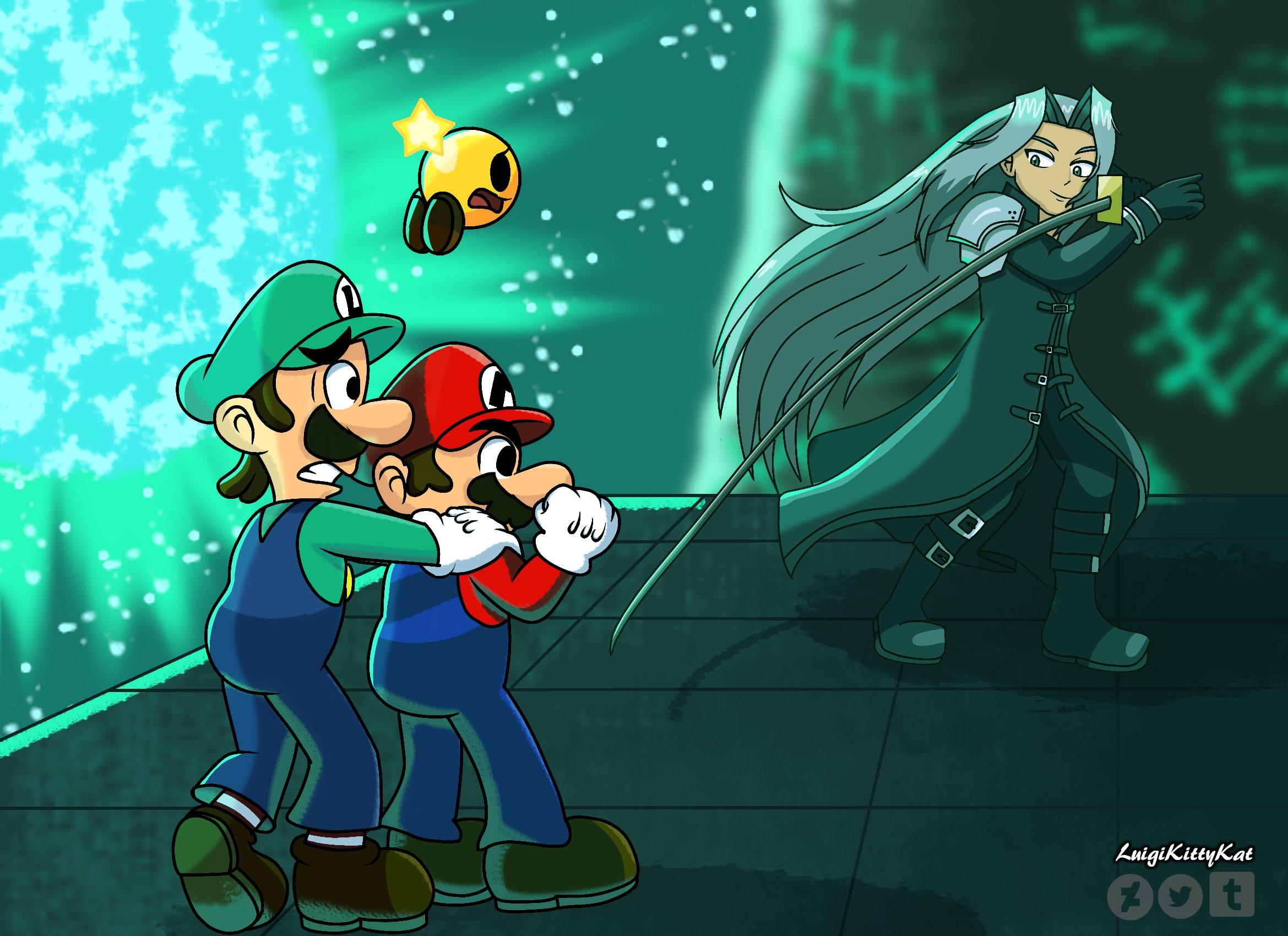 In an alternate reality where Nintendo and Square Enix collabed to make ...