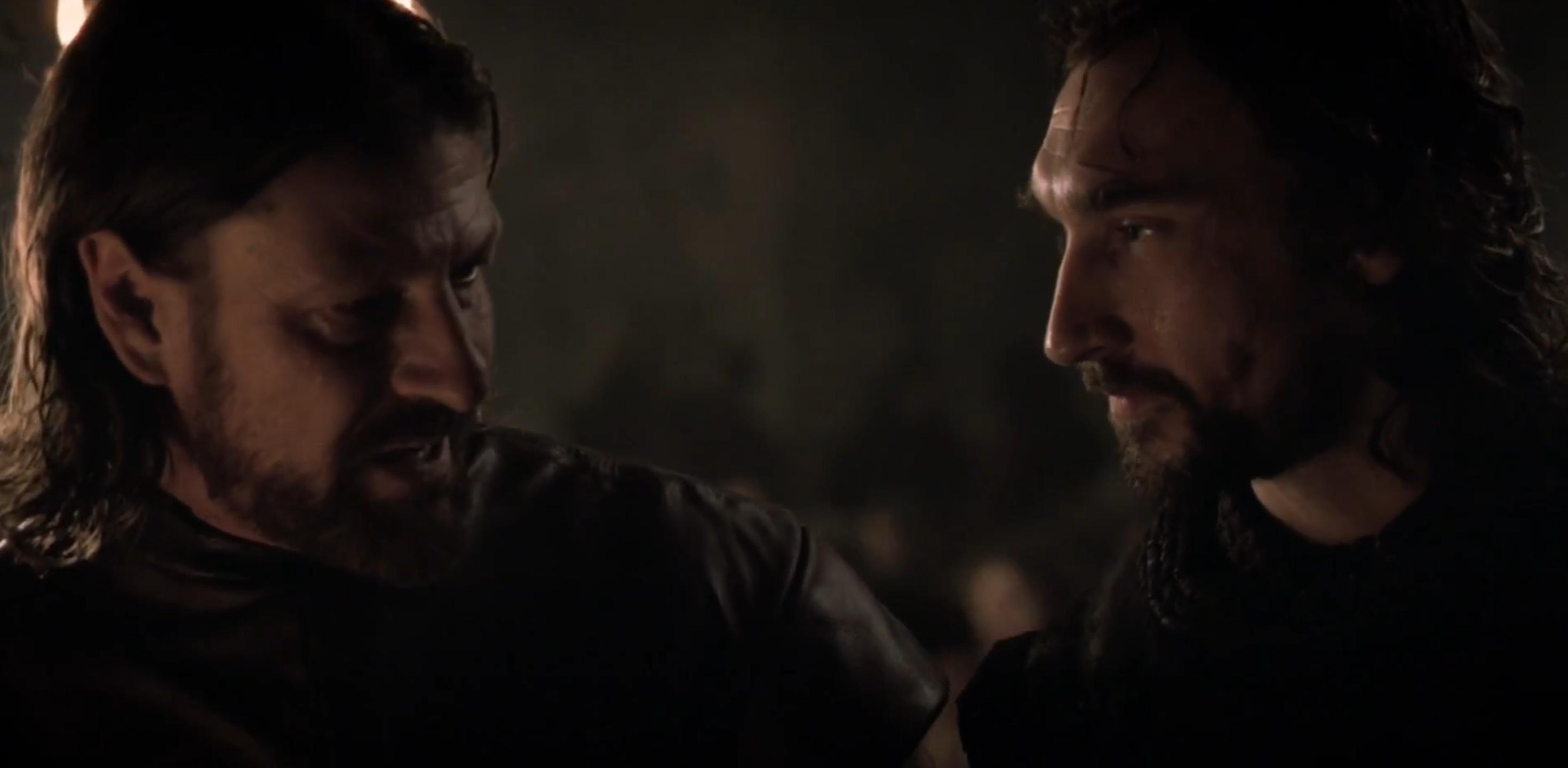I just realize how different Ned and Benjen look in this scene compared ...