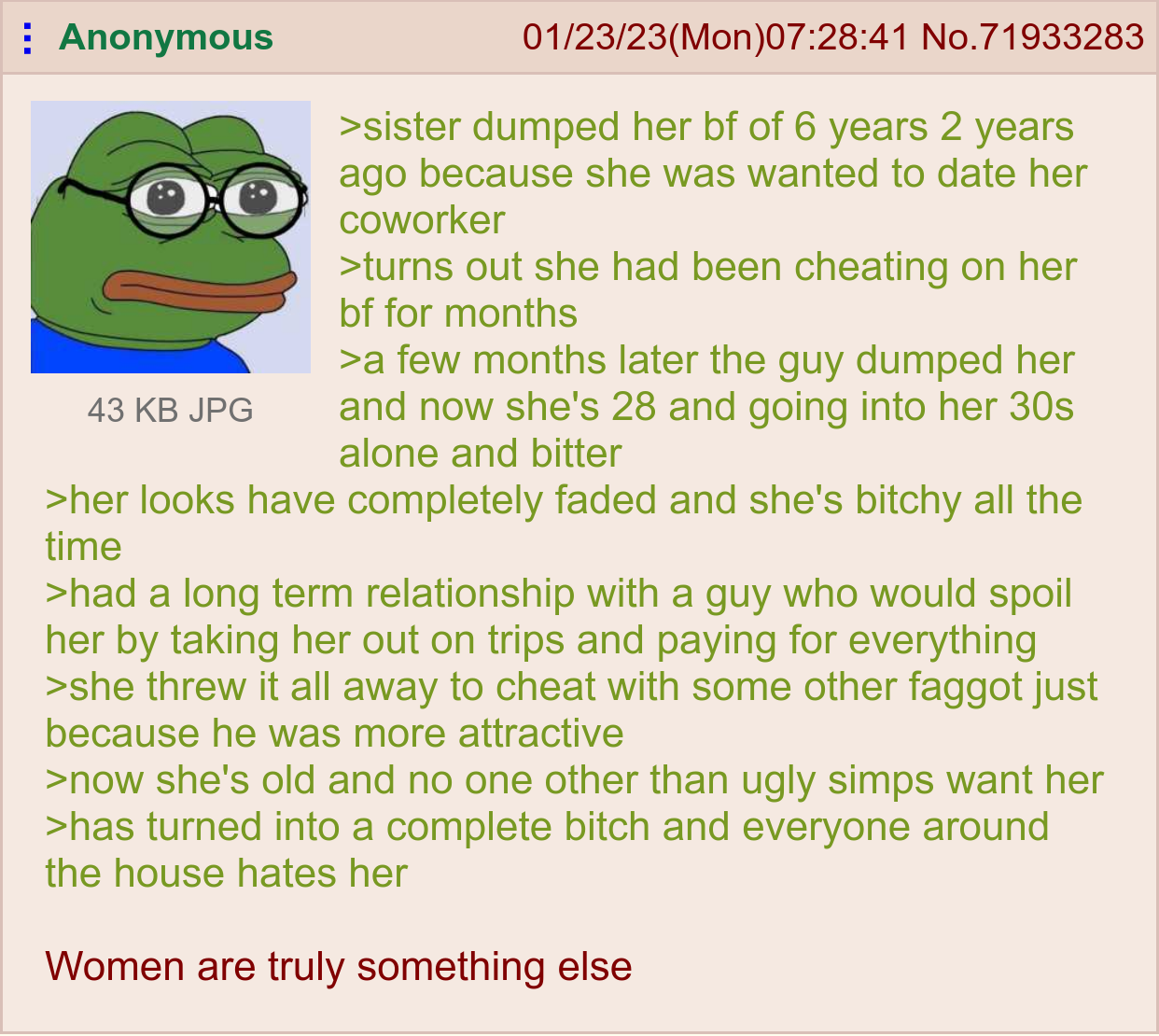 Anon has a sister | /r/Greentext | Greentext Stories | Know Your Meme