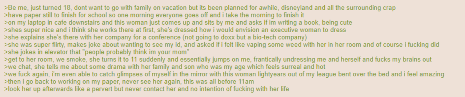 Anon's a fiction writer | /r/Greentext | Greentext Stories | Know Your Meme