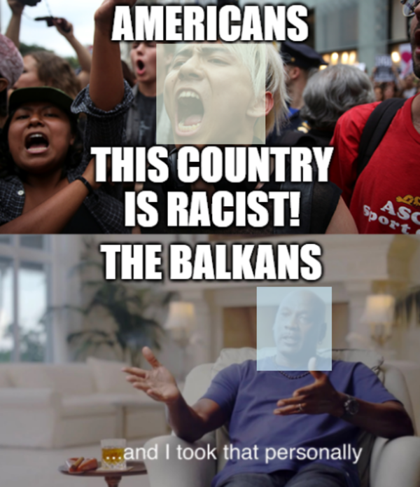 When you're in a racism contest and your opponent is literally any ...