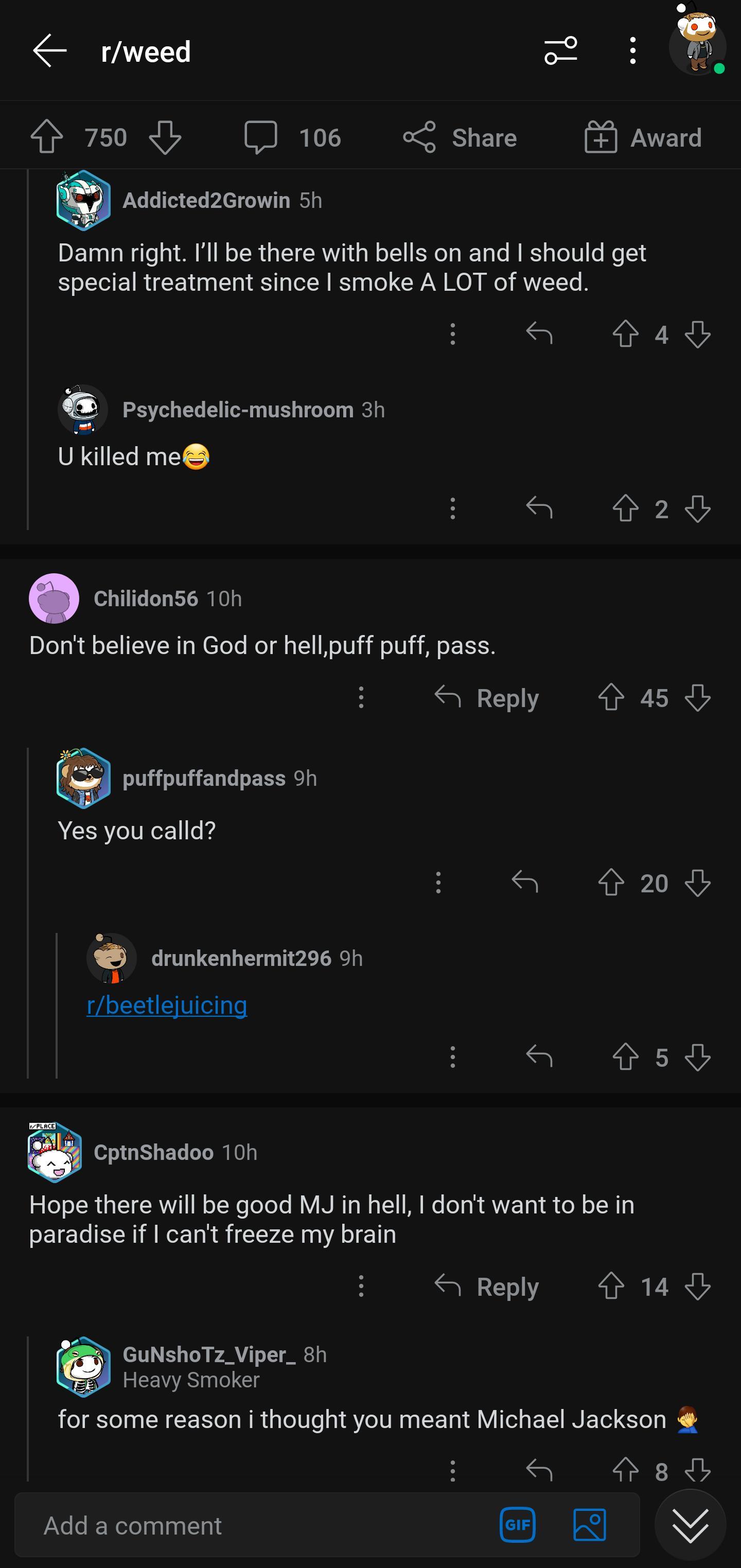 Puff puff pass | /r/beetlejuicing/ | Beetlejuicing | Know Your Meme