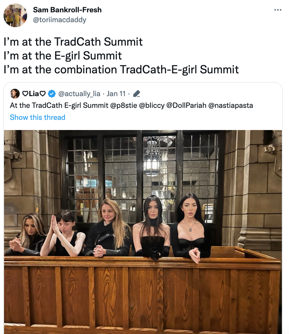 Combination tradcath e-girl summit | TradCath E-Girl Summit | Know Your ...