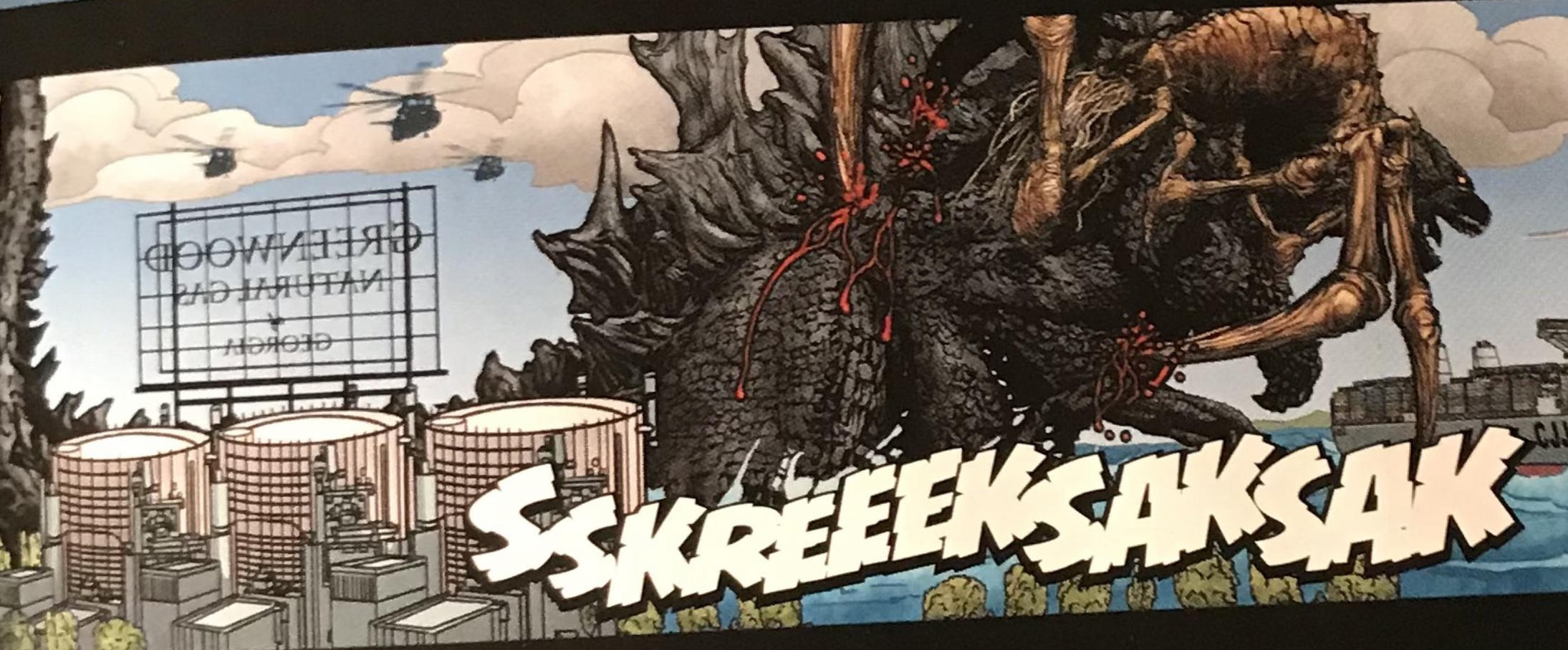 Godzilla vs Scylla | Godzilla | Know Your Meme