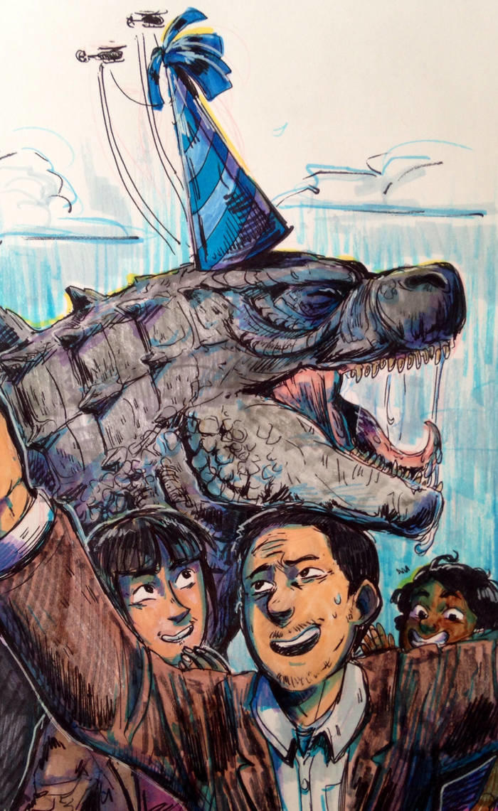 Godzilla birthday | Godzilla | Know Your Meme