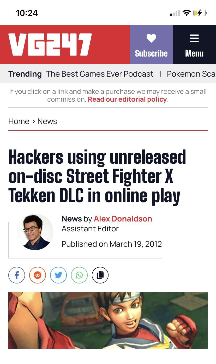 Madlad uses GameShark to play as DLC characters before they’re even ...