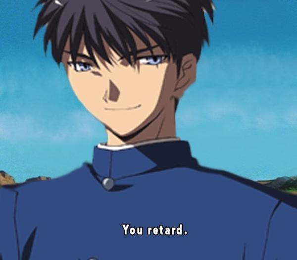 Shiki | Gohan's "You Retard." | Know Your Meme