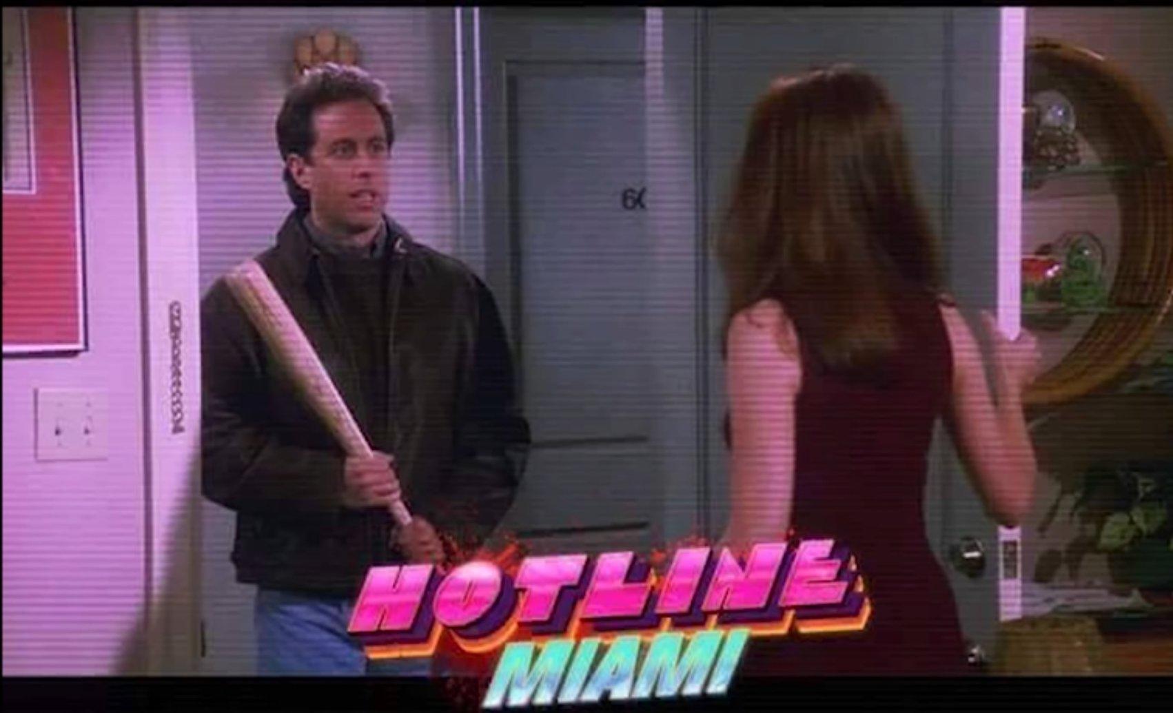 Hotline Seinfeld | Hotline Miami | Know Your Meme