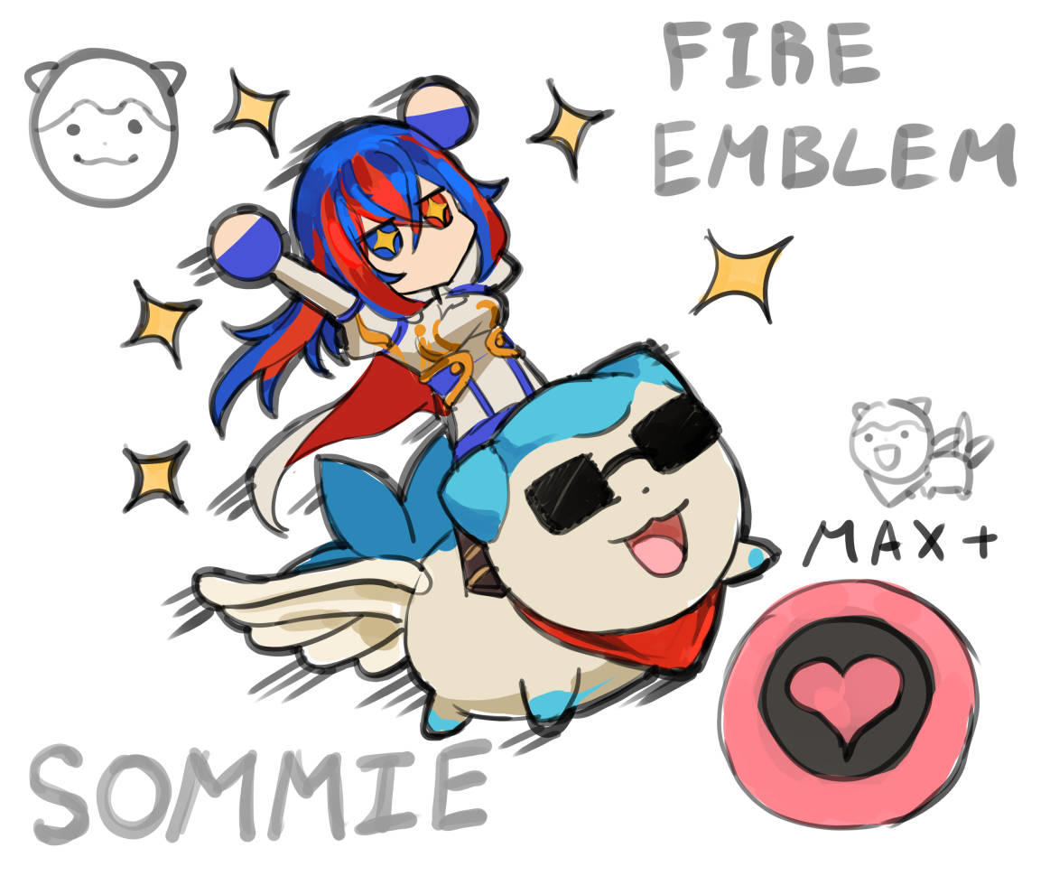 Max Bond + chibi Sommie and Alear | Alear / Toothpaste-chan | Know Your ...