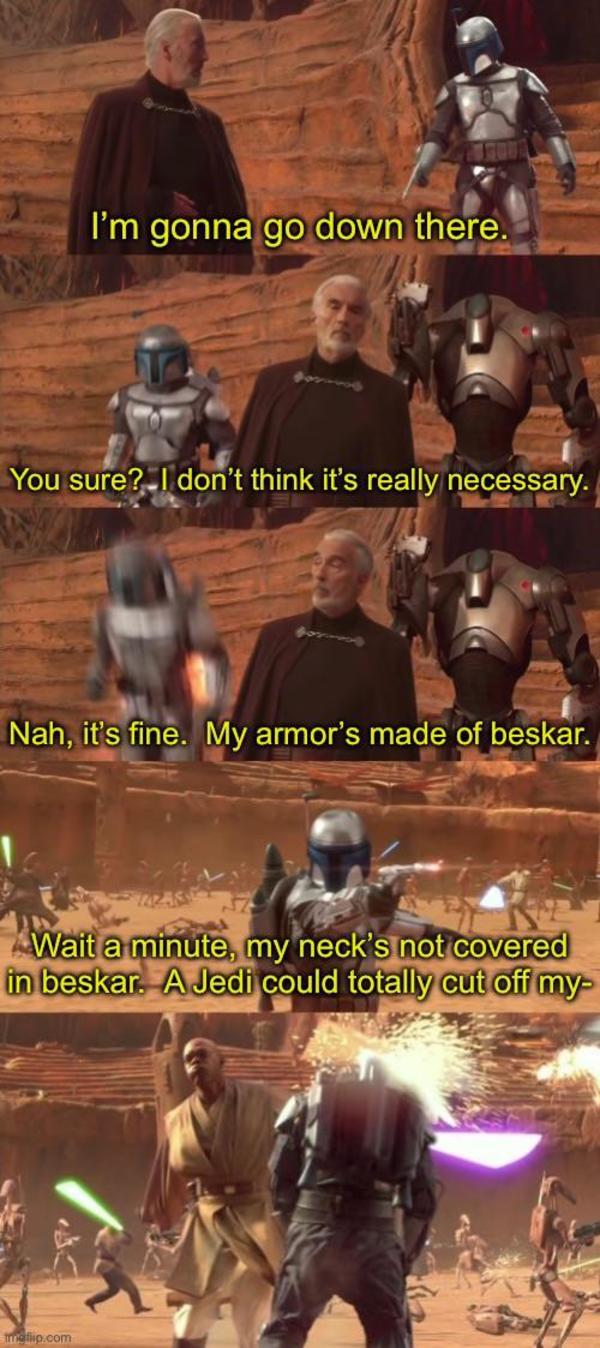 This is the only logical explanation I can think of for why he would ...