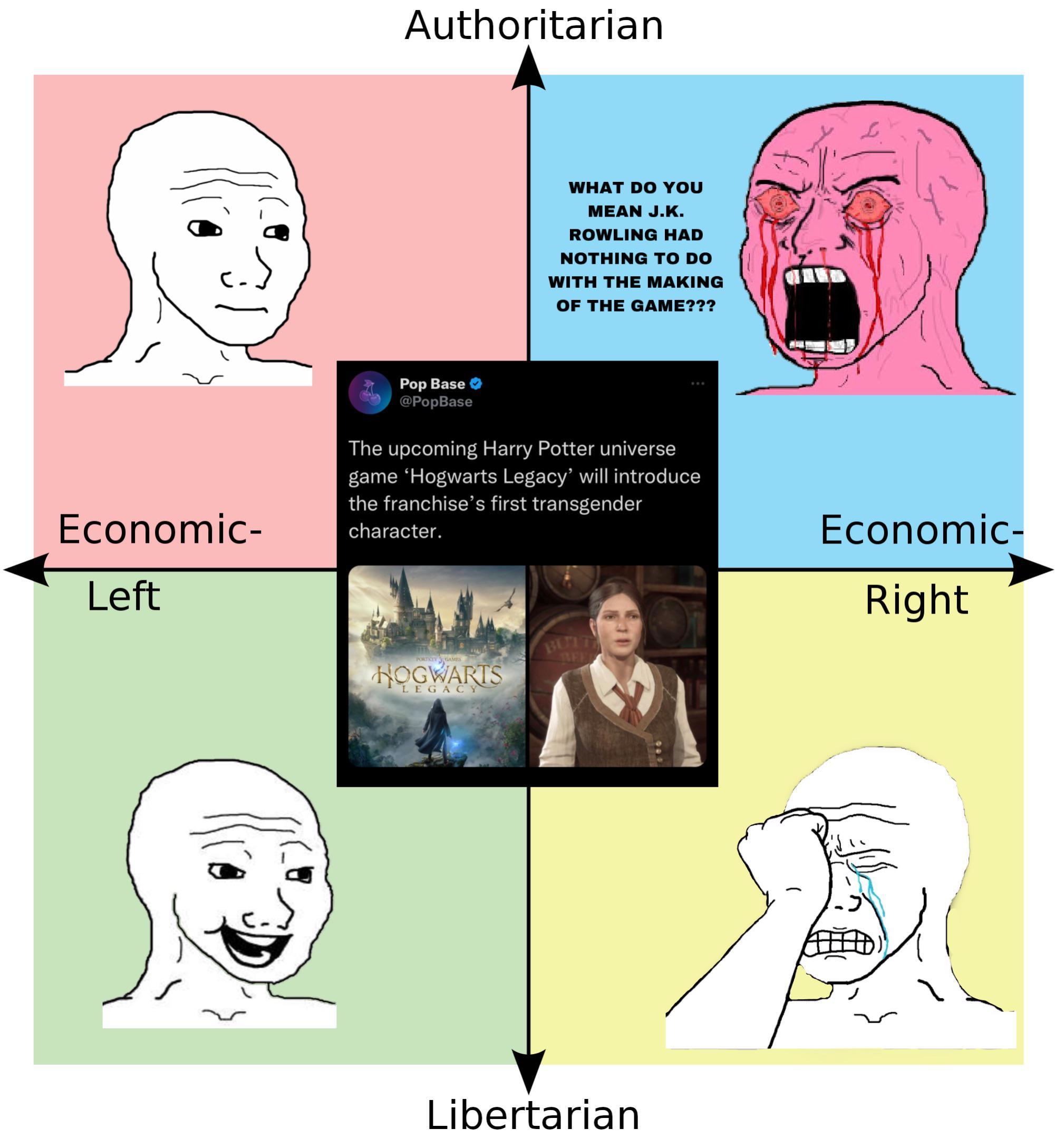 *right wing starts boycotting hogwarts legacy* | /r ...