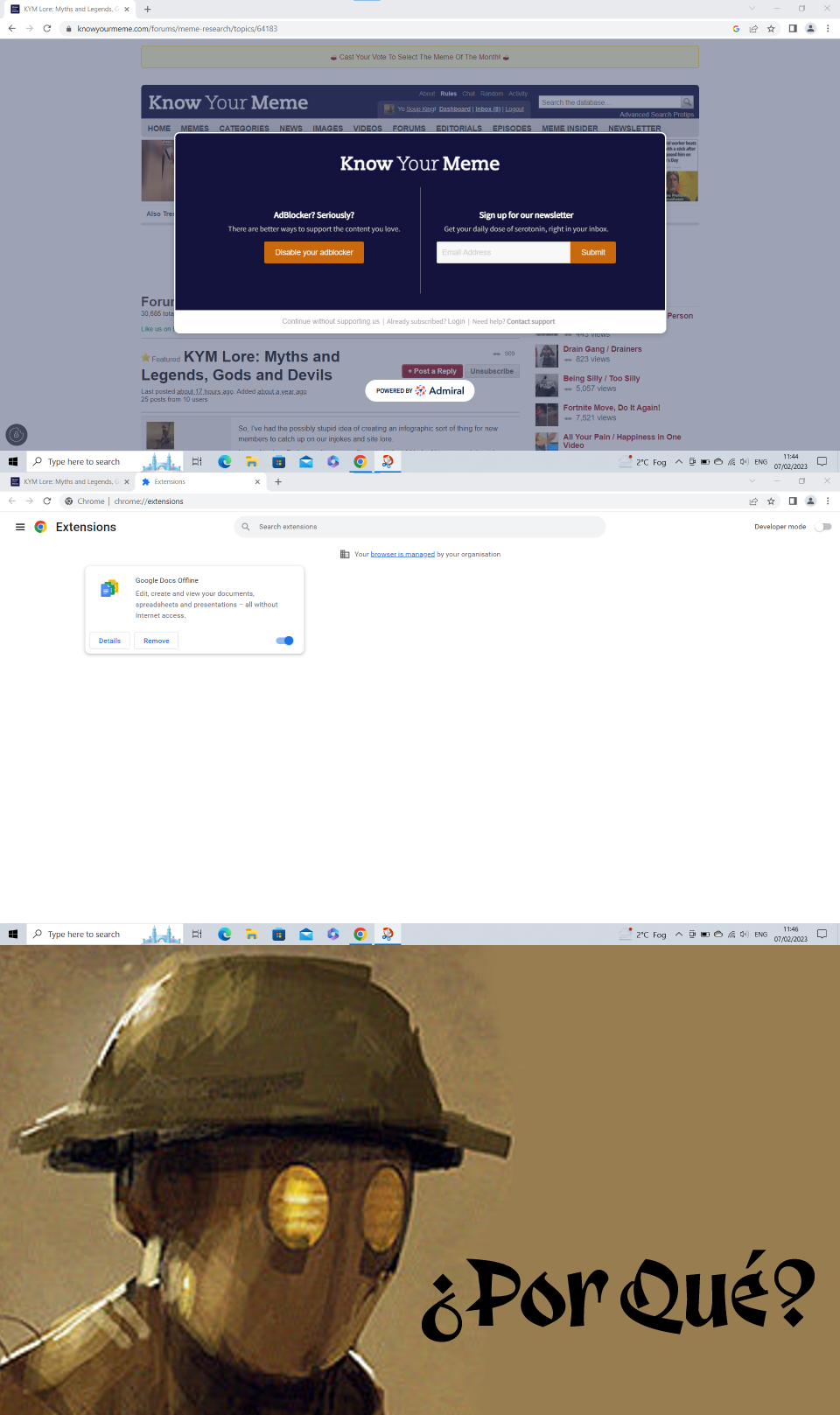 What Ad Blocker? | Know Your Meme | Know Your Meme