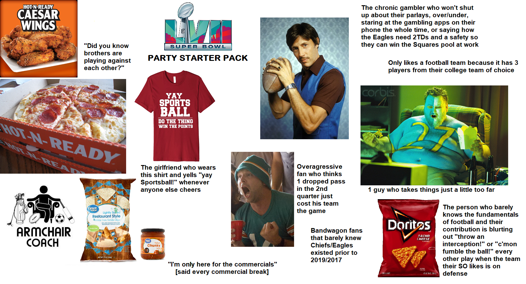 The Super Bowl Party Starter Pack | /r/starterpacks | Starter Packs ...