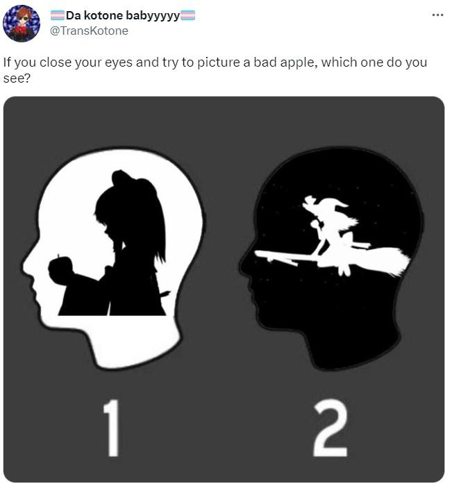 If you close your eyes and try to picture a bad apple, which one do you ...