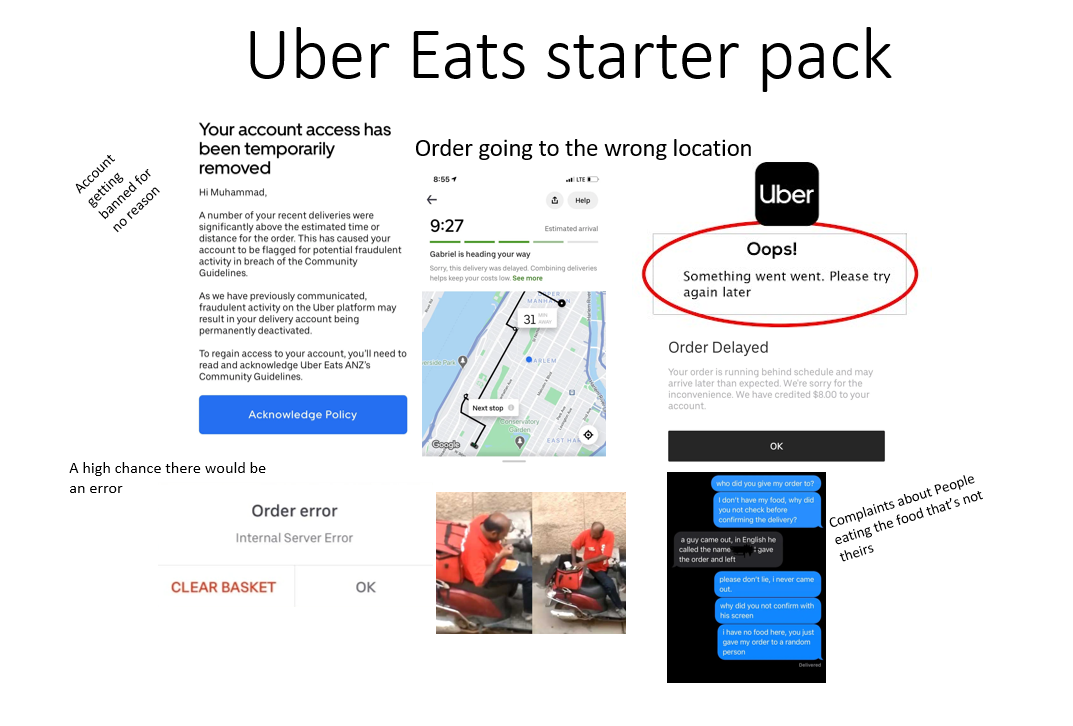 Uber Eats Starter Pack | /r/starterpacks | Starter Packs | Know Your Meme