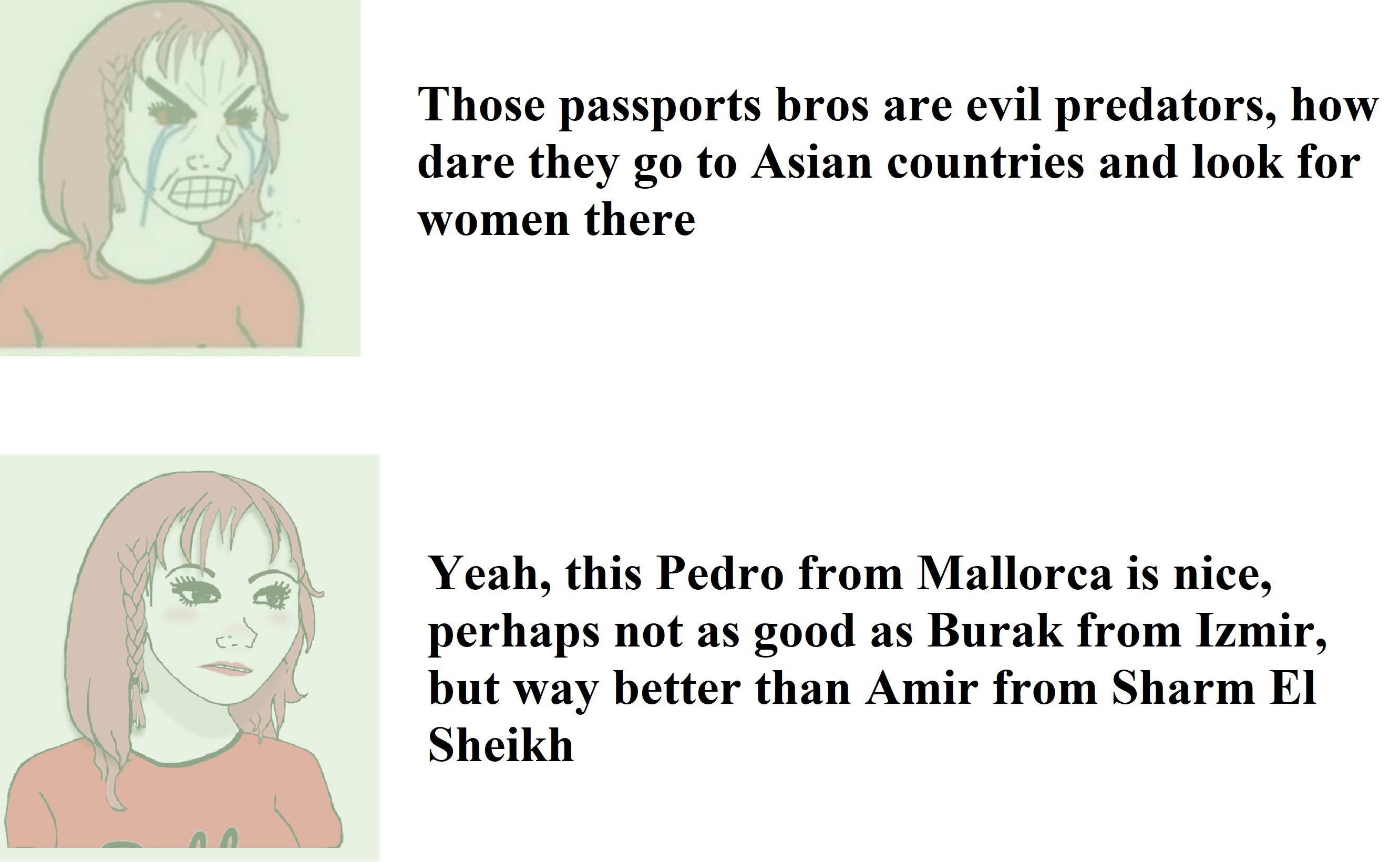 But it's totally not an objectification and abusing your privileged ...